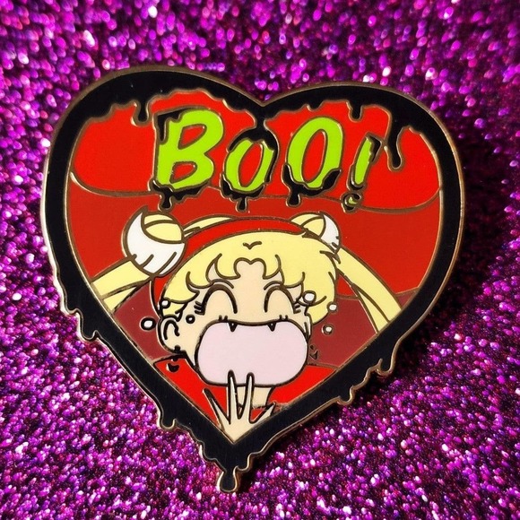Boutique | Jewelry | Sailor Moon Usagi Boo Screaming Halloween Scary ...